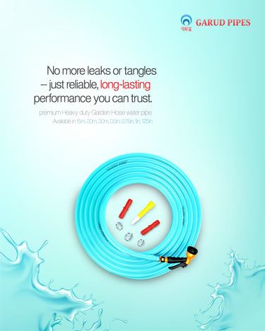 Garud Pipes - PVC Garden Pipe, Hose Pipe, Garden Hose Water Pipe
